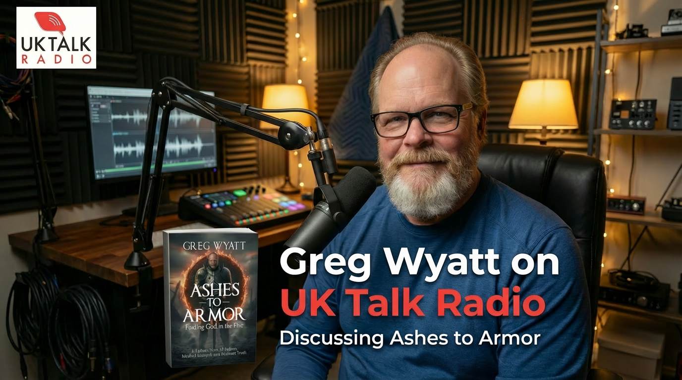 UK Talk Radio Interview: The Story Behind Ashes to Armor — Greg Wyatt ...